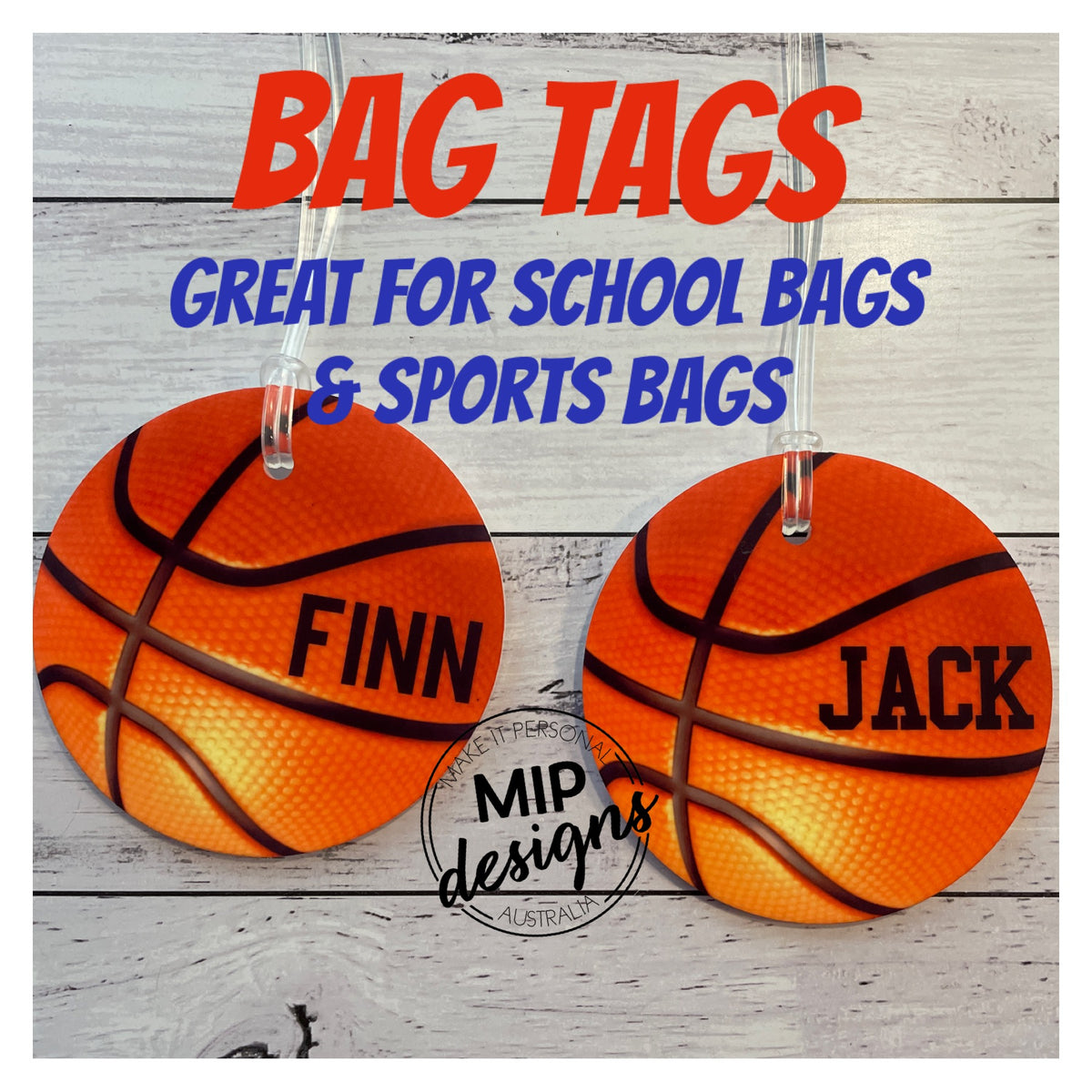 Bag Tags – Make It Personal Designs - Australia