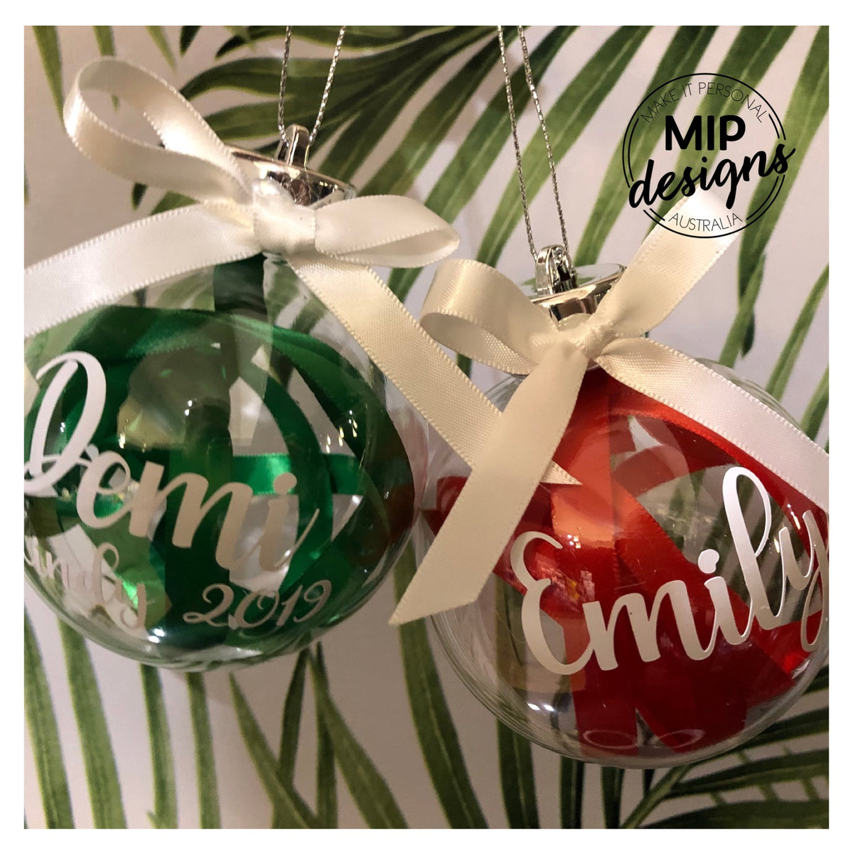 Height Baubles – Make It Personal Designs - Australia